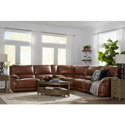 Havertys Sectional Sleeper Sofa | Baci Living Room